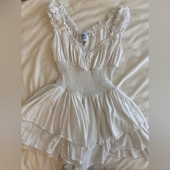 Princess Polly | Dresses | Princess Polly Love Galore Romper White ...
